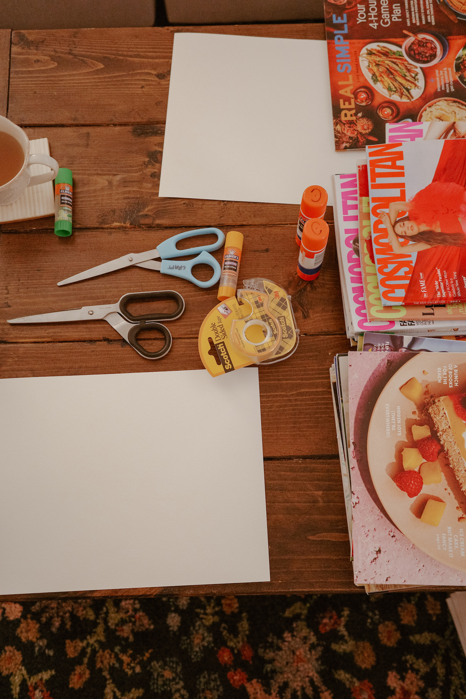 Girls’ Night Craft: Making a Vision Board for 2025