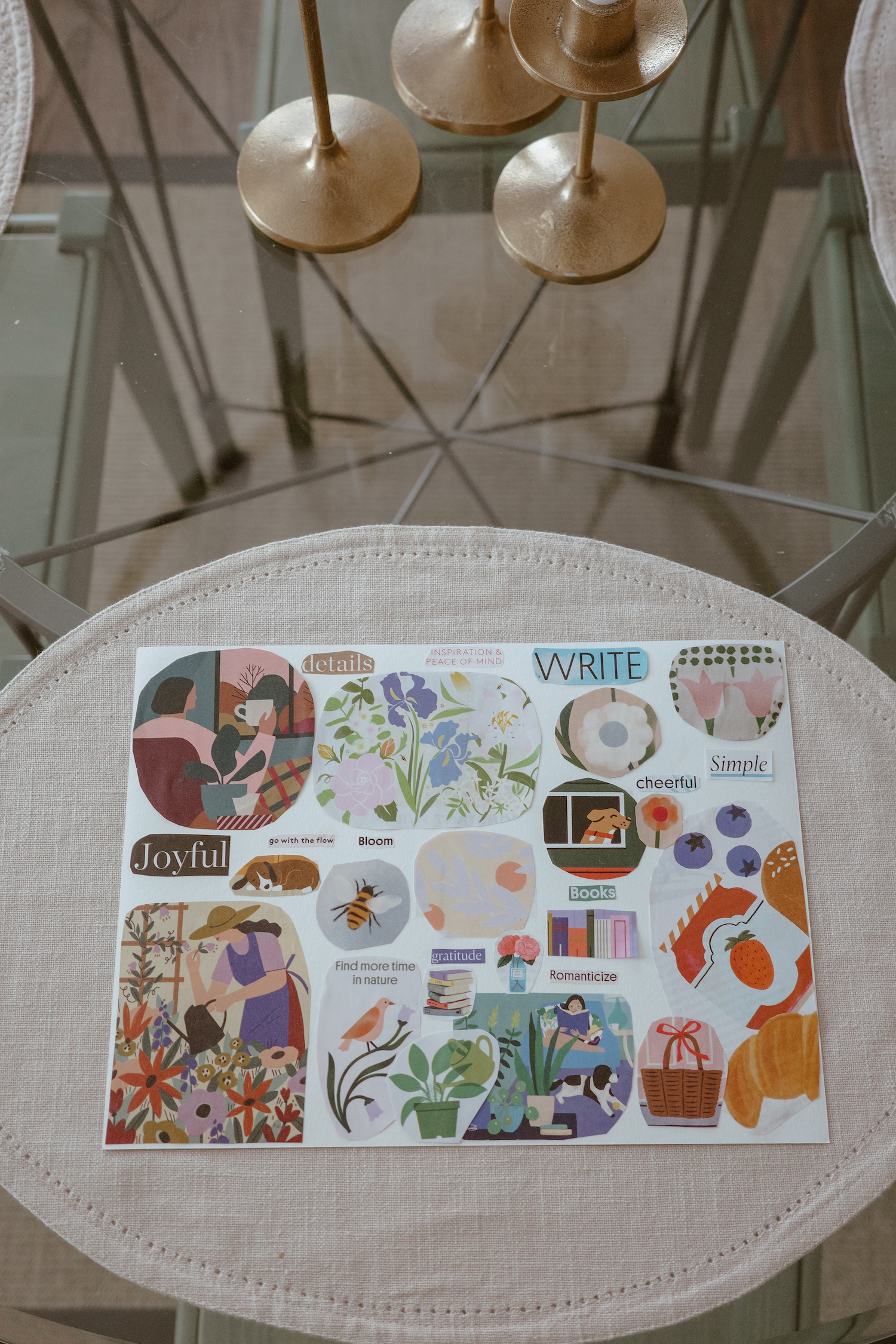 Girls’ Night Craft: Making a Vision Board for 2025